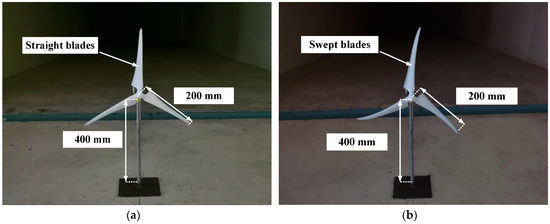 Output Power and Wake Flow Characteristics of a Wind Turbine with Swept ...