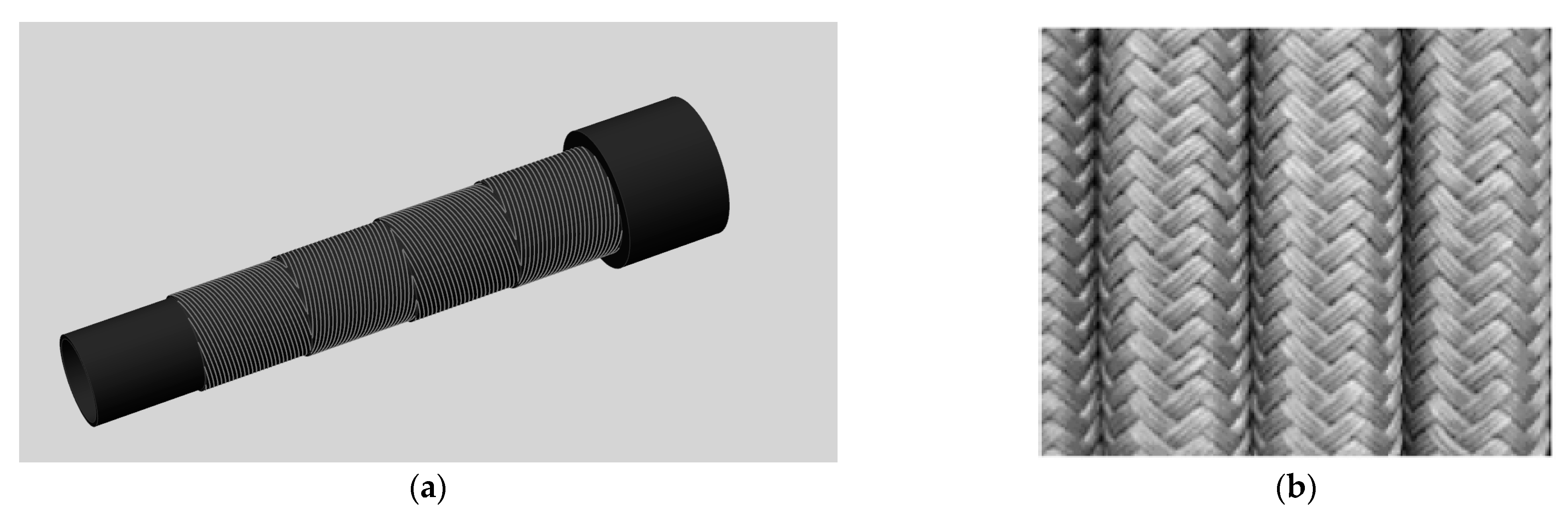 Modeling of the Non-Braided Fabric Composite Rubber Hose for Industrial ...