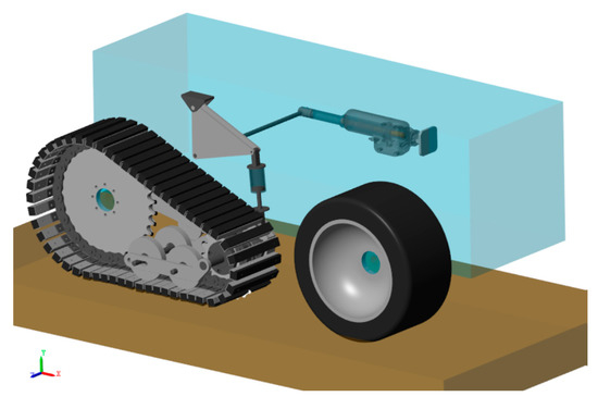Multibody Modeling of a New Wheel/Track Reconfigurable Locomotion ...