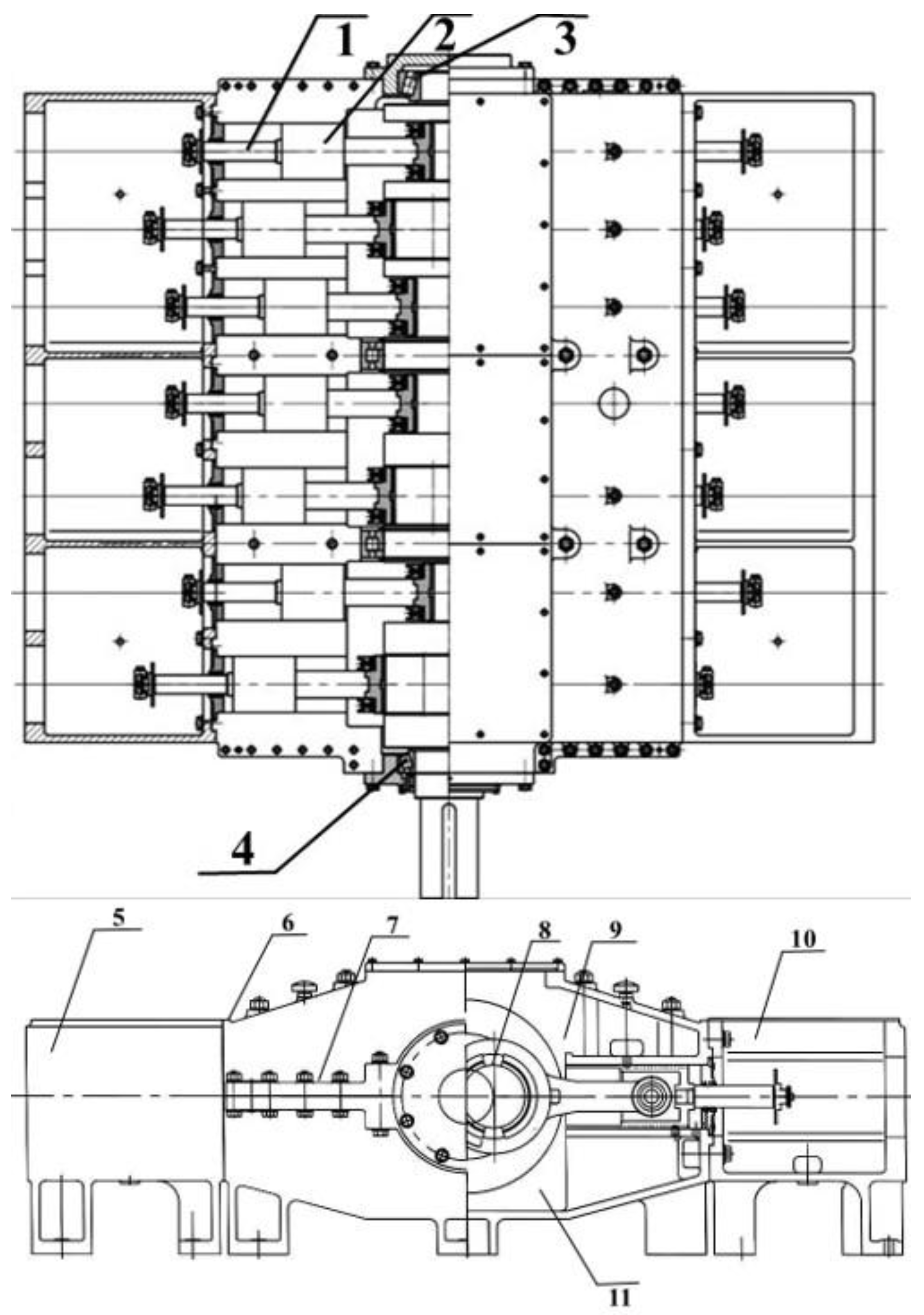 Machines | Free Full-Text | Strength Analysis and Structure Optimization of the Crankshaft of an ...