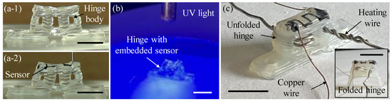 Hybrid 3D Printing of Functional Smart Hinges
