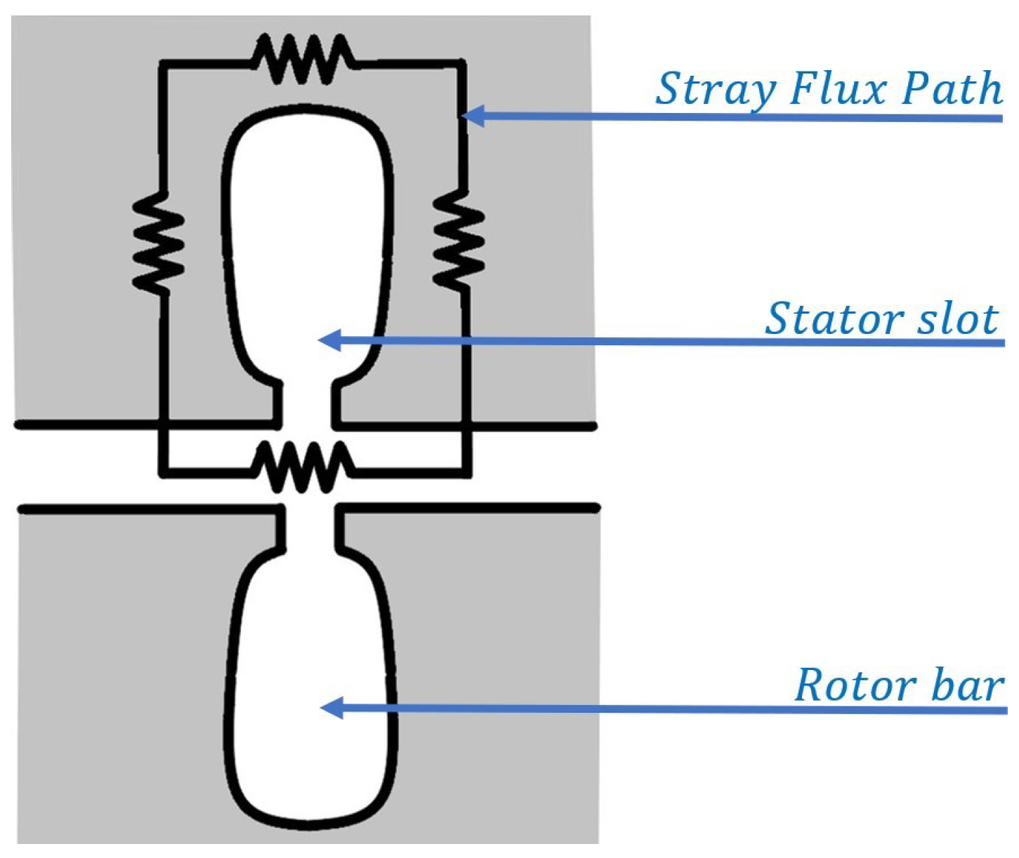 Vector-Based Magnetic Circuit Modelling of Induction Motors