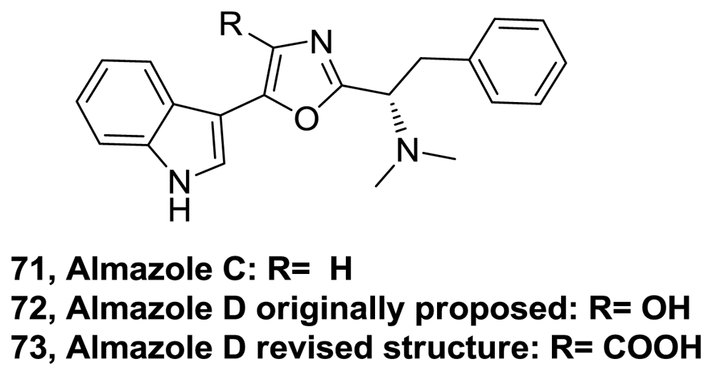 Thiazole and Oxazole Alkaloids: Isolation and Synthesis