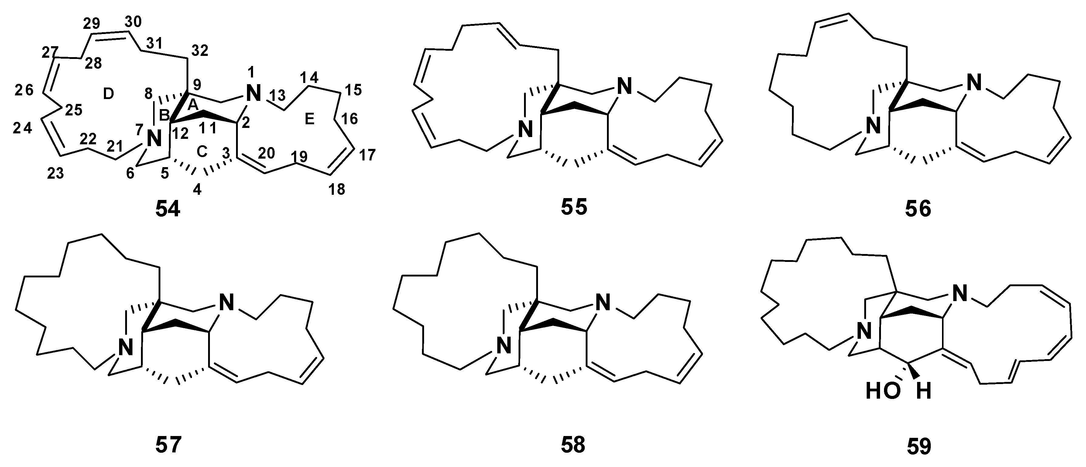 Marine Drugs Free Full Text Marine Derived Macrocyclic Alkaloids