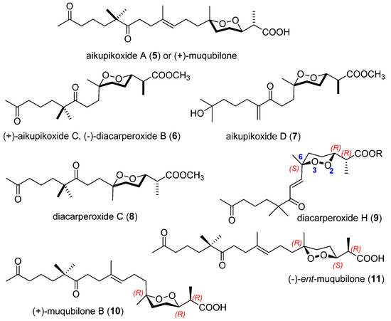 Marine Terpenic Endoperoxides