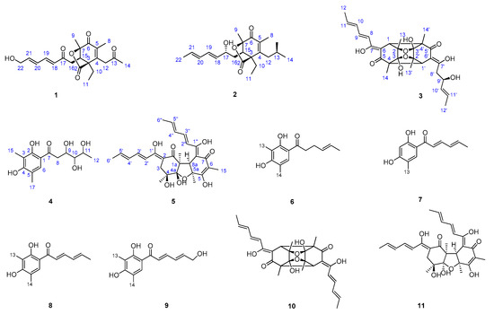 New Sorbicillinoids with Tea Pathogenic Fungus Inhibitory Effect from ...