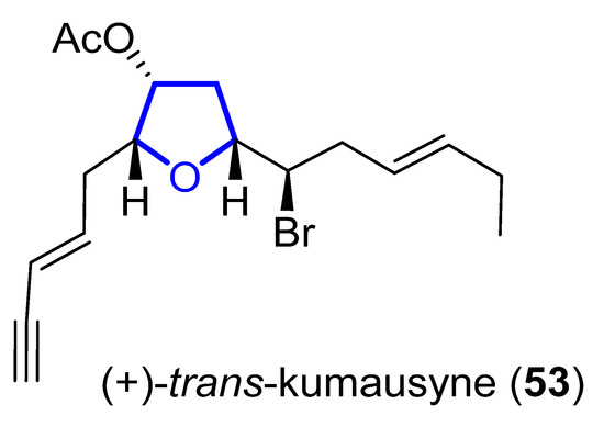 The Tetrahydrofuran Motif in Marine Lipids and Terpenes