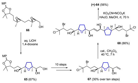 The Tetrahydrofuran Motif in Marine Lipids and Terpenes