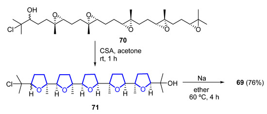 The Tetrahydrofuran Motif in Marine Lipids and Terpenes