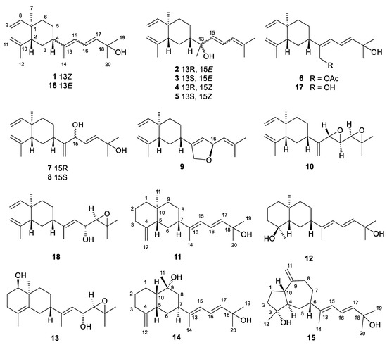 New Antibacterial Diterpenoids from the South China Sea Soft Coral ...