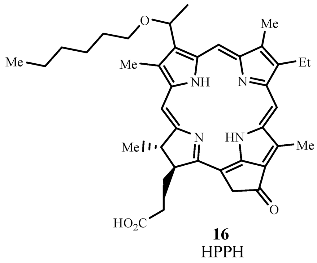 Dye Sensitizers for Photodynamic Therapy