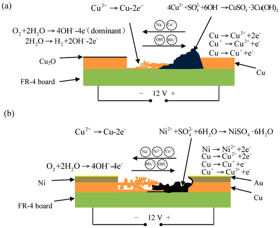 Materials | Free Full-Text | Electrochemical Migration Behavior of ...