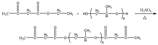 Preparation and Properties of Acetoacetic Ester-Terminated Polyether ...