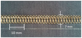 A Novel Textile Stitch-Based Strain Sensor for Wearable End Users