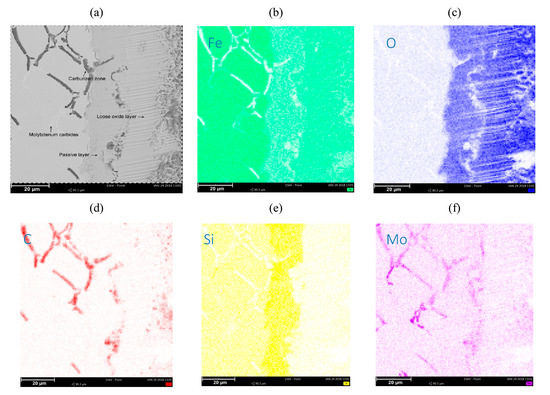 Effect of Mo Addition on the Chemical Corrosion Process of SiMo Cast Iron