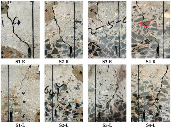 Mixed-Mode I-II Fracture Process Zone Characteristic of the Four-Point ...