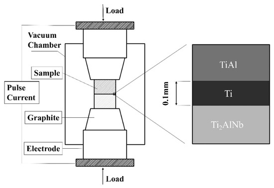 Spark Plasma Diffusion Bonding of TiAl/Ti2AlNb with Ti as Interlayer