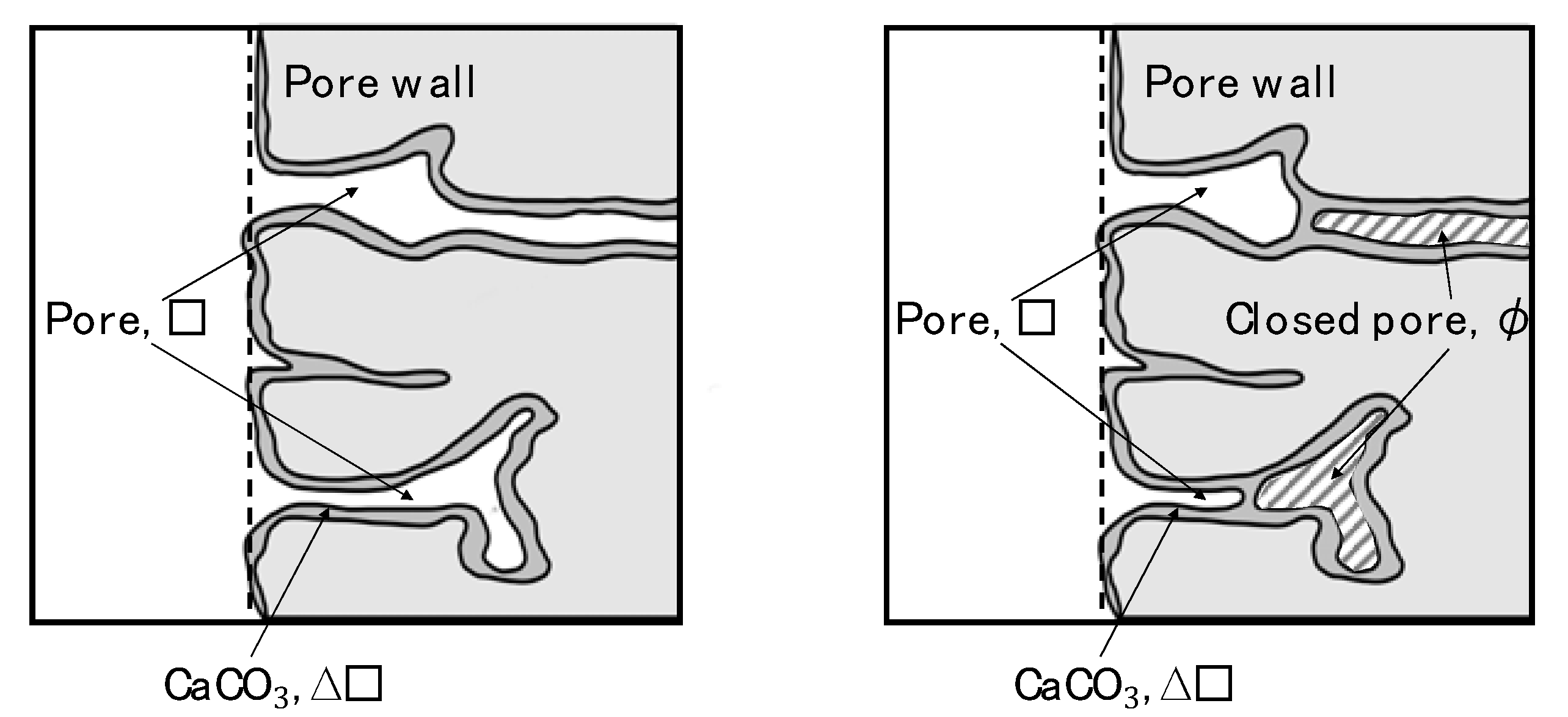 Pore Filling Effect of Forced Carbonation Reactions Using Carbon Dioxide Nanobubbles