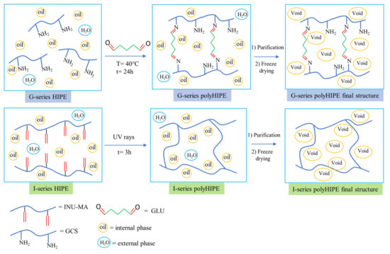 Inverse Poly-High Internal Phase Emulsions Poly(HIPEs) Materials from ...