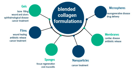 Blended Natural Support Materials—Collagen Based Hydrogels Used in ...