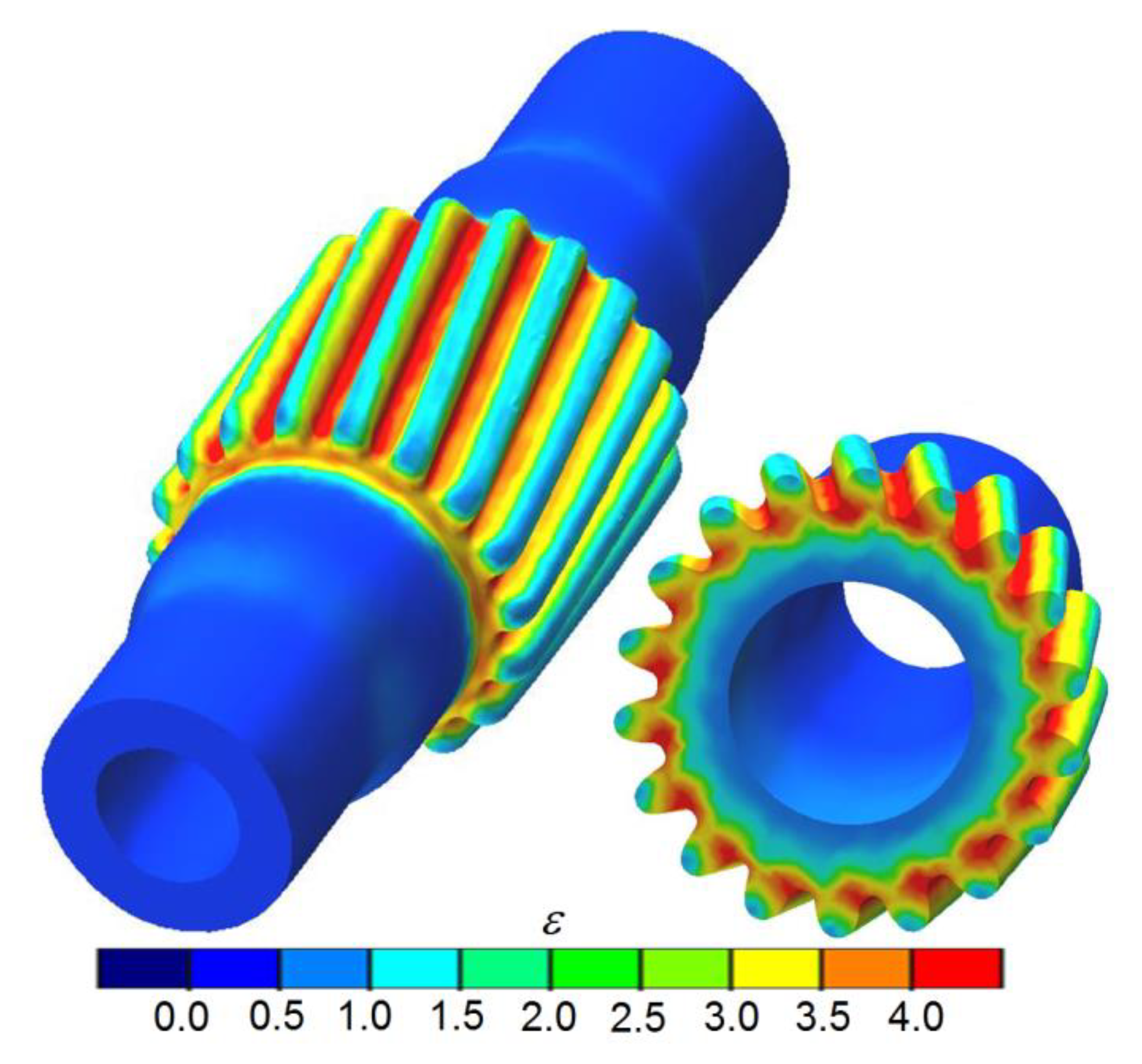 A Rotary Compression Process for Producing Hollow Gear Shafts
