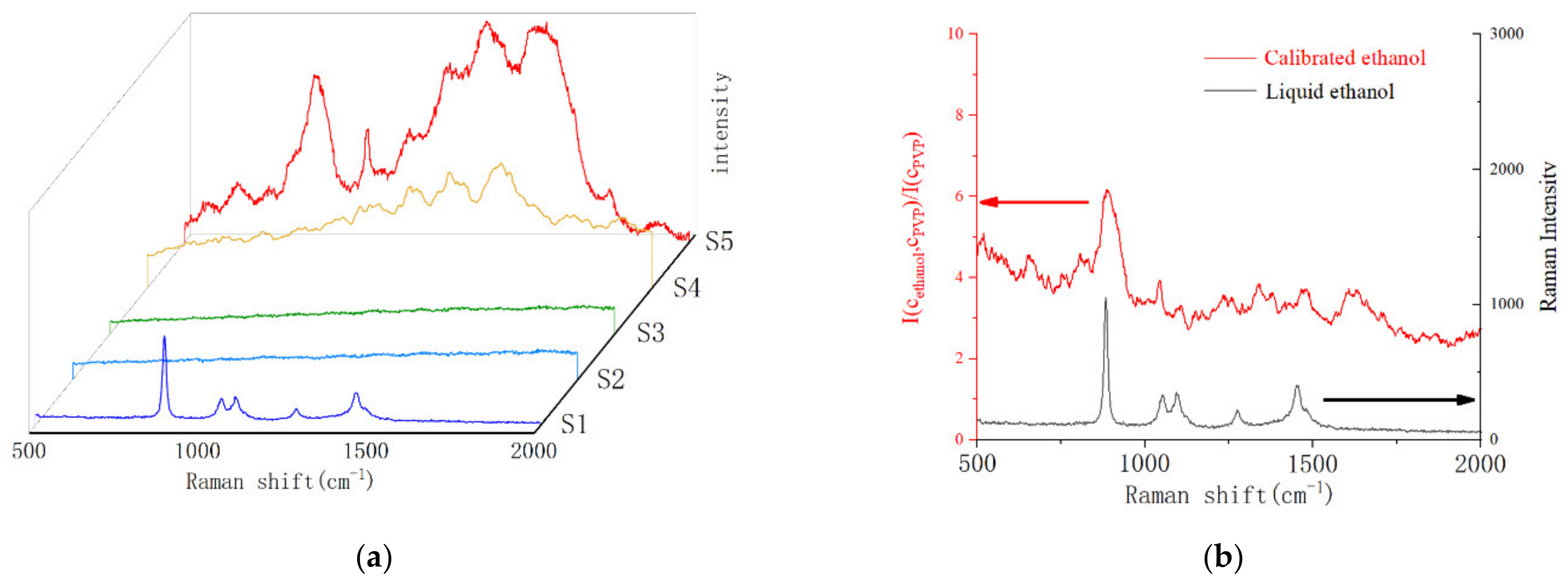 Gas Sensor Based on Surface Enhanced Raman Scattering