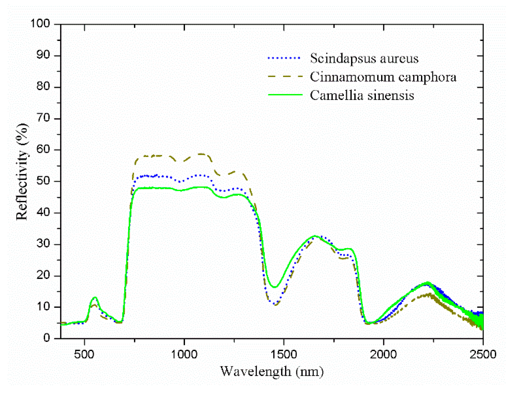 Emulating Solar Spectral Reflectance of Natural Leaf with Bionic Leaf ...