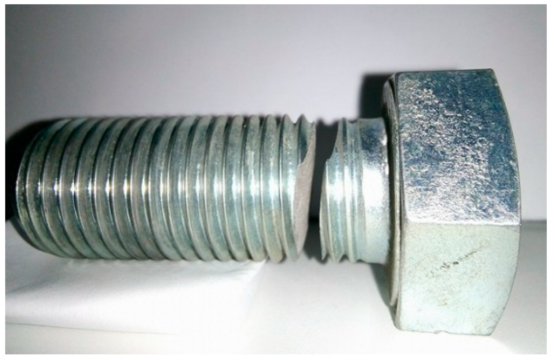 Fracture Analysis of High-Strength Screw for Highway Construction