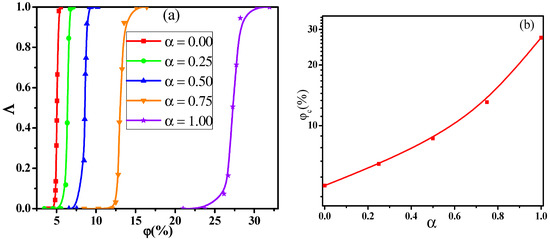 Percolated Network of Mixed Nanoparticles with Different Sizes in ...