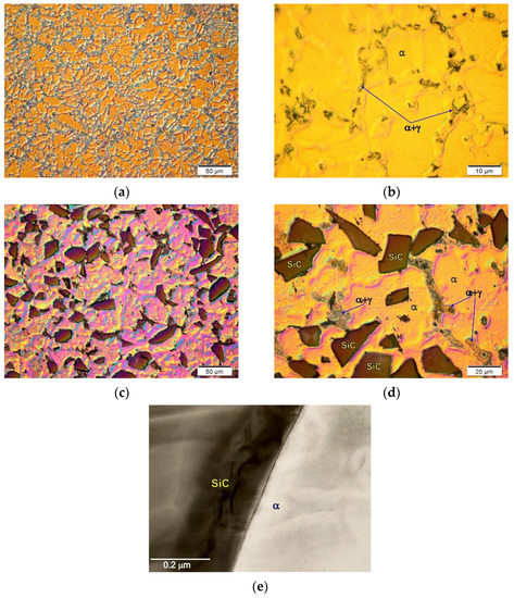 Types of Component Interfaces in Metal Matrix Composites on the Example ...