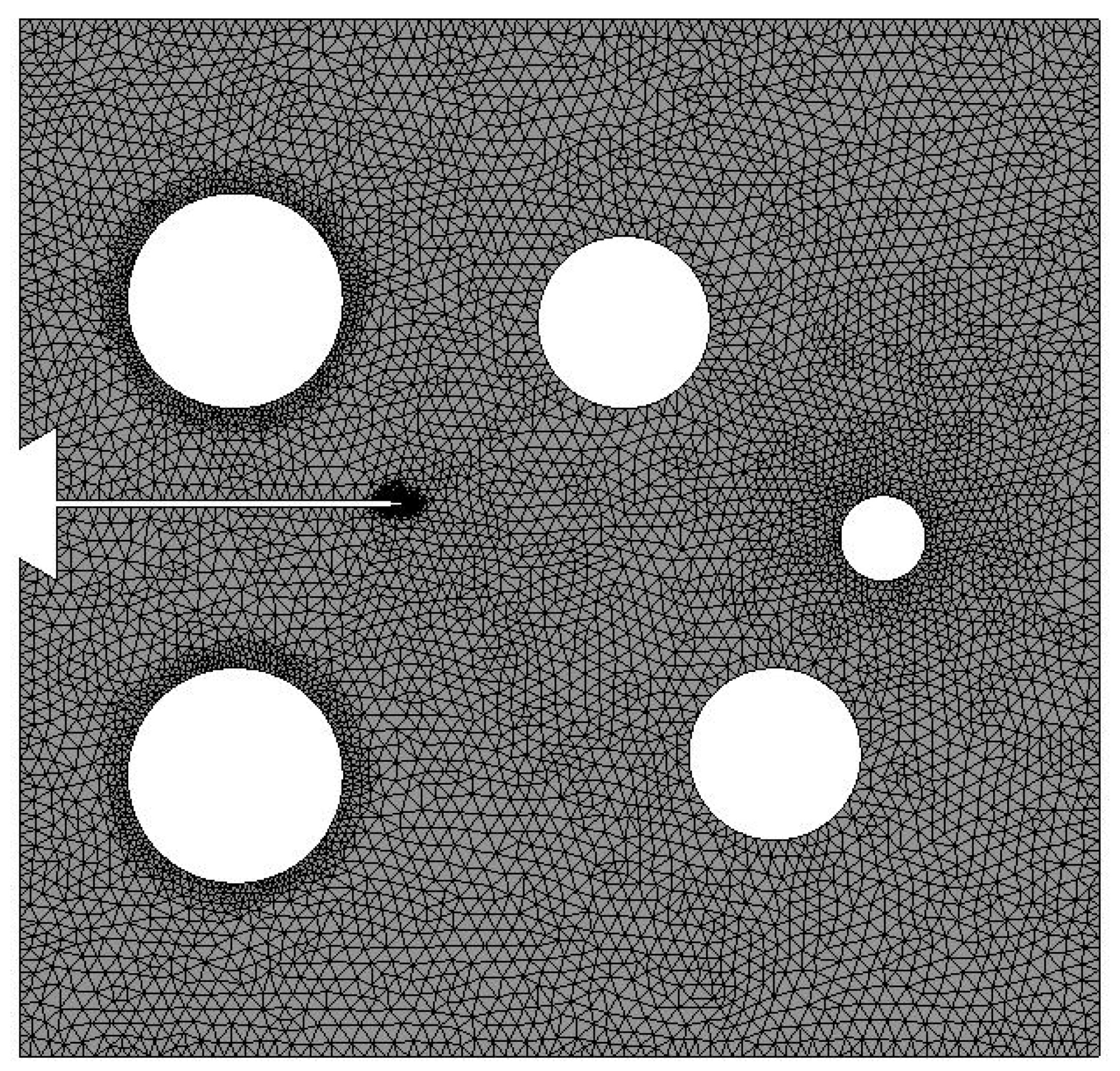 Adaptive Finite Element Model for Simulating Crack Growth in the ...