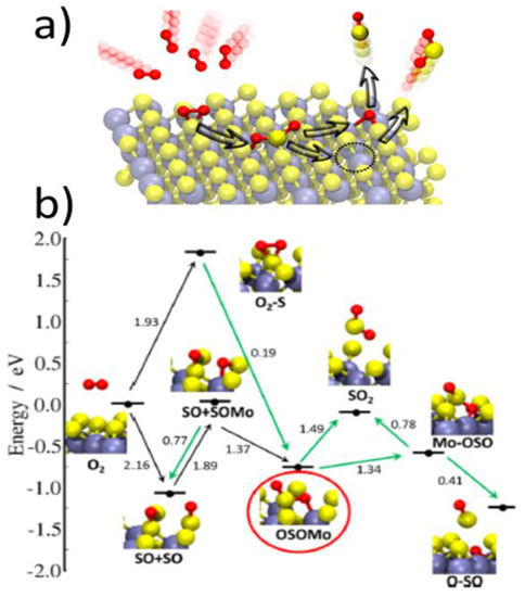 Local Interactions of Atmospheric Oxygen with MoS2 Crystals