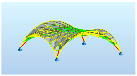 Modeling of Curvilinear Steel Rod Structures Based on Minimal Surfaces