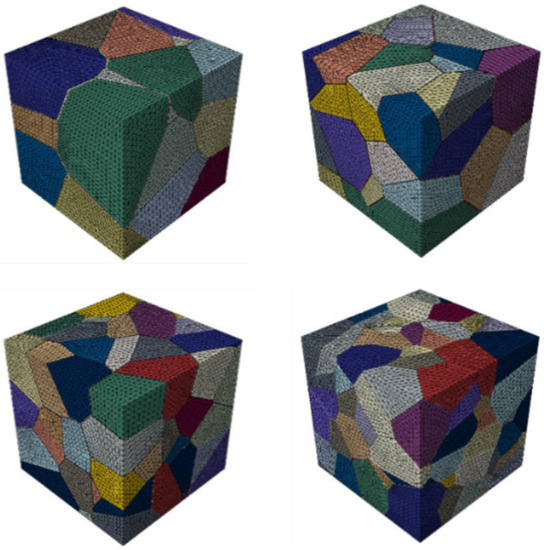 Modeling of Polycrystalline Material Microstructure with 3D Grain ...