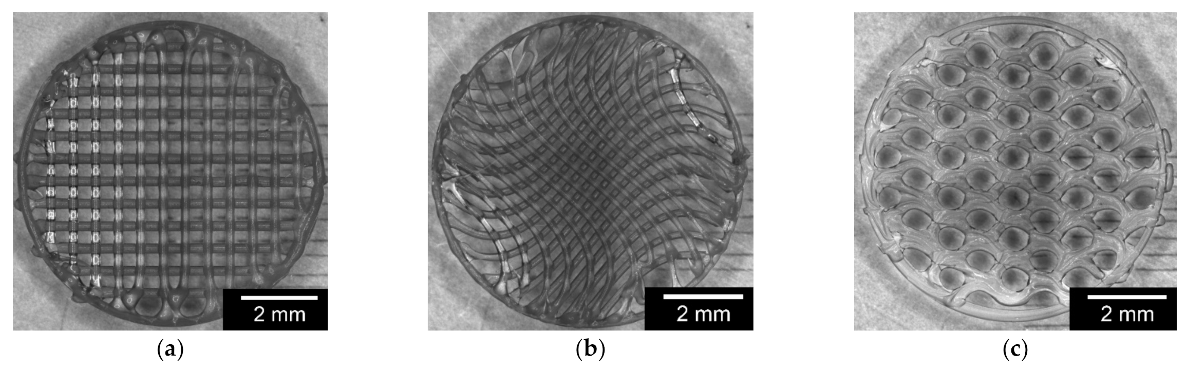 Influence of 3D Printing Parameters on the Mechanical Stability of PCL ...