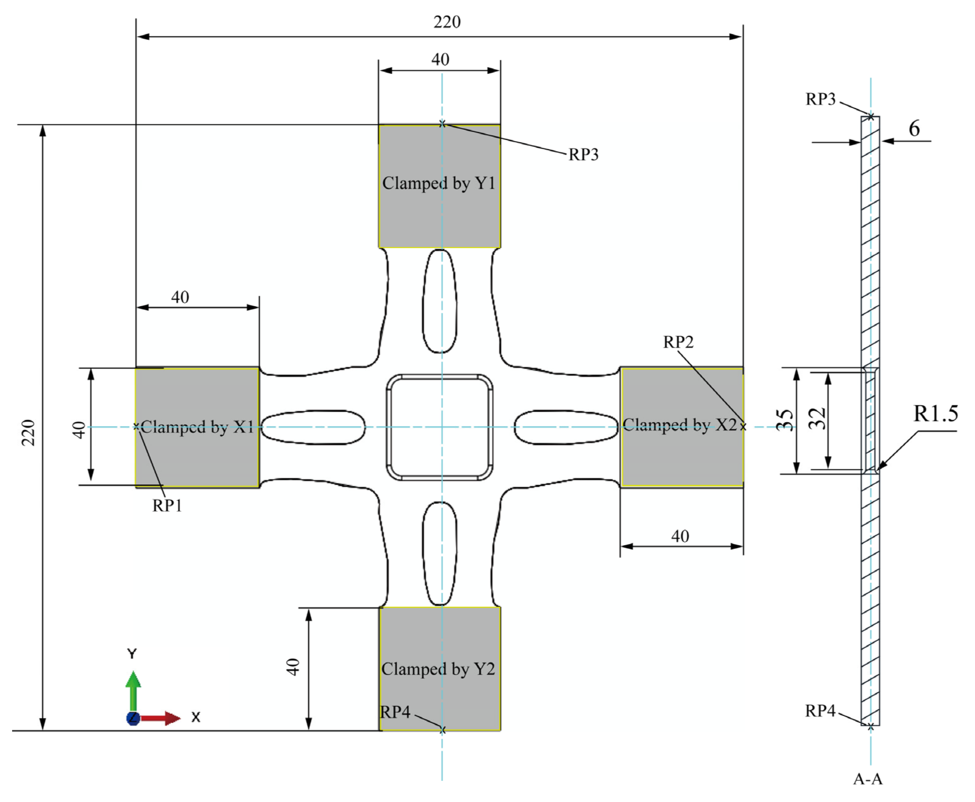 Designing a Cruciform Specimen via Topology and Shape Optimisations ...