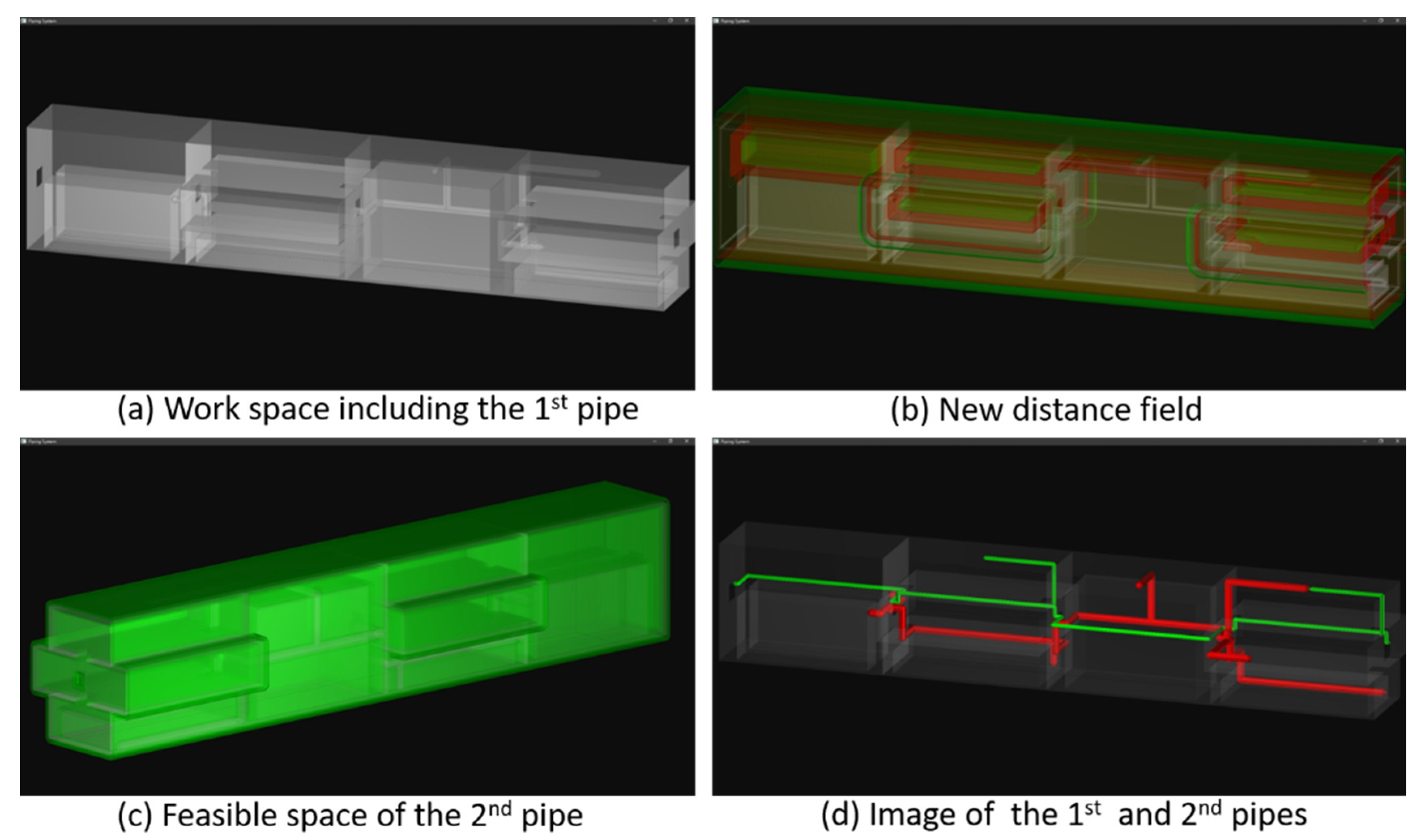 Materials | Free Full-Text | A Distance-Field-Based Pipe-Routing Method
