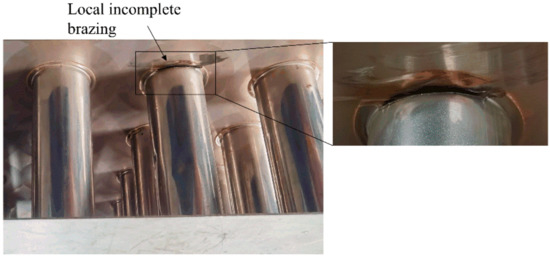 Nondestructive Testing of Local Incomplete Brazing Defect in Stainless ...