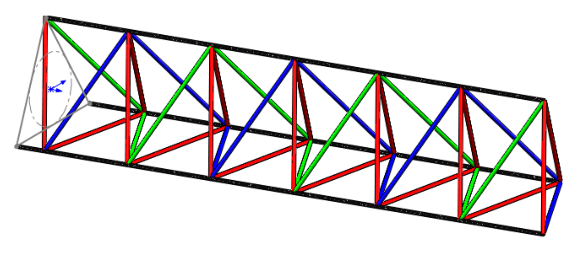 Design and Mechanical Characterisation of a Large Truss Structure for Continuous Manufacturing ...