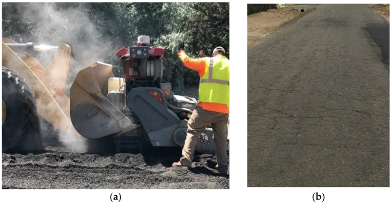 Evaluation of Low Volume Roads Surfaced with 100% RAP Millings