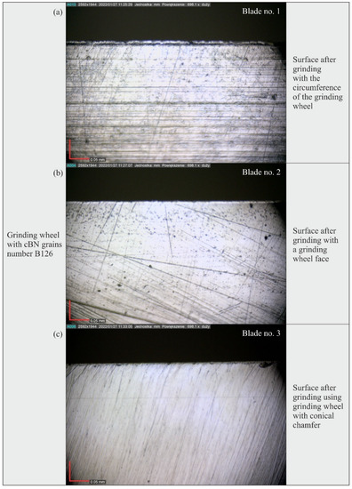 Effect of the Granularity of Cubic Boron Nitride Vitrified Grinding ...