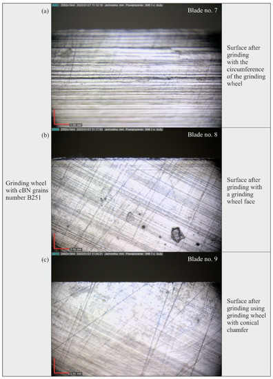 Effect of the Granularity of Cubic Boron Nitride Vitrified Grinding ...