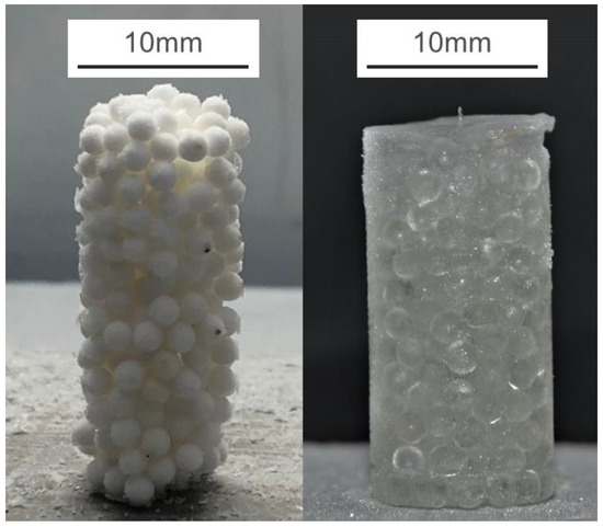 Microscale Modeling of Frozen Particle Fluid Systems with a Bonded ...