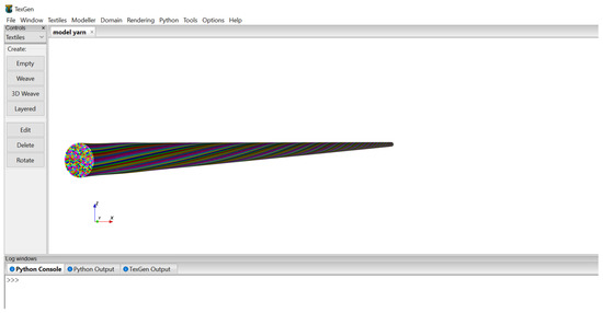 Automatic Modeller of Textile Yarns at Fibre Level