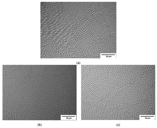 On the Influence of Manufacturing Parameters on the Microstructure ...