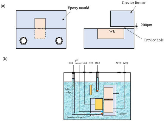 In Situ Electrochemical Monitoring of the Crevice Corrosion Process of ...