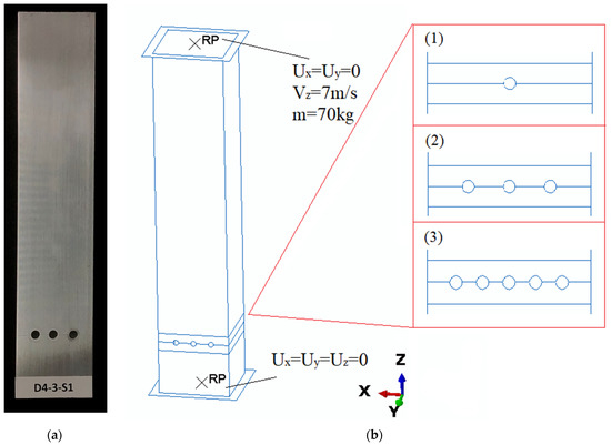 Crashworthiness Analysis of Thin-Walled Square Columns with a Hole Trigger