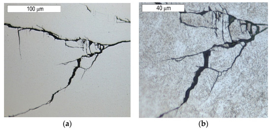 Structural Features of Fatigue Crack Propagation of a Forging Die Made ...