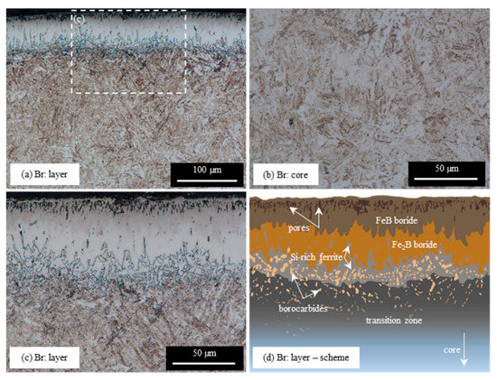 Effect of Prior Boriding on Microstructure and Mechanical Properties of Nanobainitic X37CrMoV5-1 ...