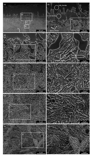 Effect of Prior Boriding on Microstructure and Mechanical Properties of Nanobainitic X37CrMoV5-1 ...